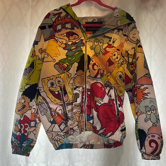 Nickelodeon | Jackets & Coats | Vintage 9s Nickelodeon Jacket | Poshmark
